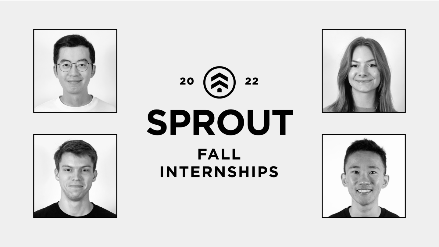 Four New Designers Join the Sprout Internship Program - Sprout Studios - Sprout Studios